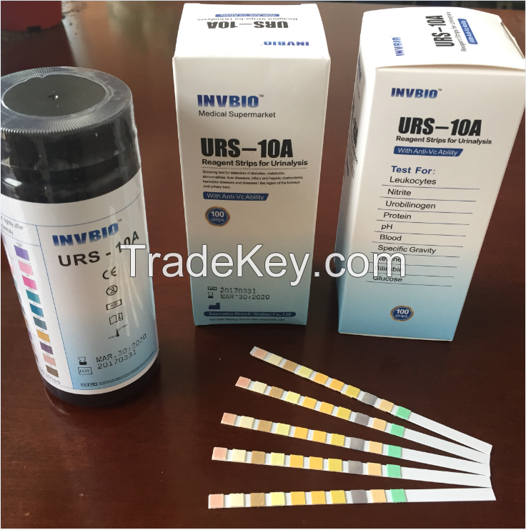 Rapid Urinalysis Reagent Test Strip By Innovation Biotech (Beijing) Co ...