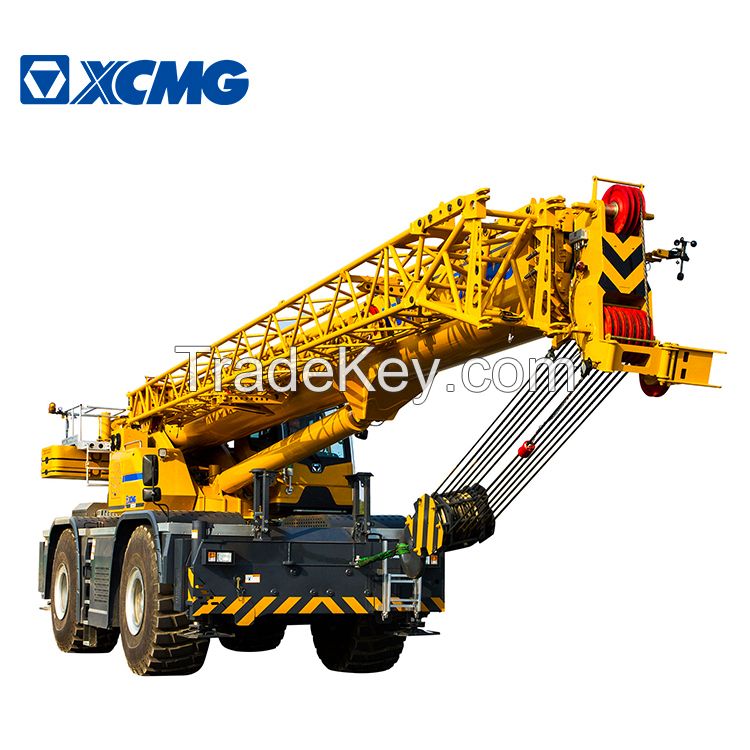 XCMG Brand 90 Ton Mobile Crane XCR90 90 ton Crane - Rough Terrain By ...
