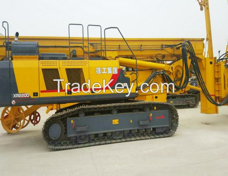 XCMG Official XR220D Pile Foundation Ground Hole Drill Drilling Machine ...