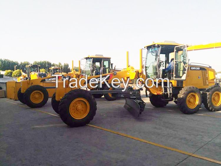 XCMG official road grader machine GR135 125HP motor grader with ...
