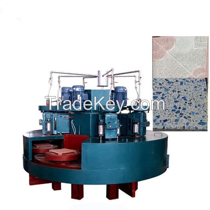 Hydraulic artificial granite terrazzo floor tile Polishing equipment By ...