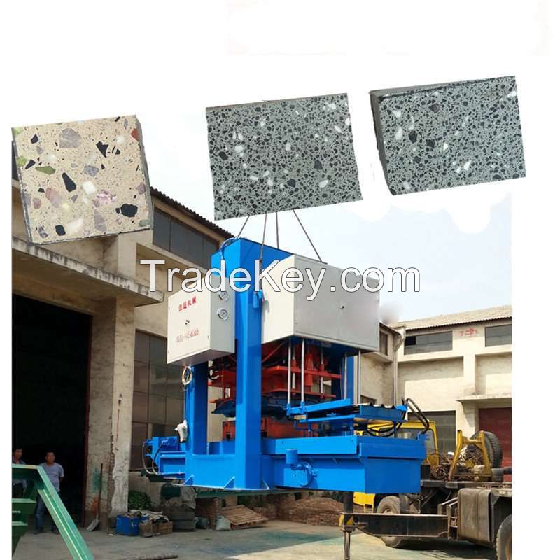 Automatic concrete cement terrazzo floor tile machine By zhengzhou dahlia,