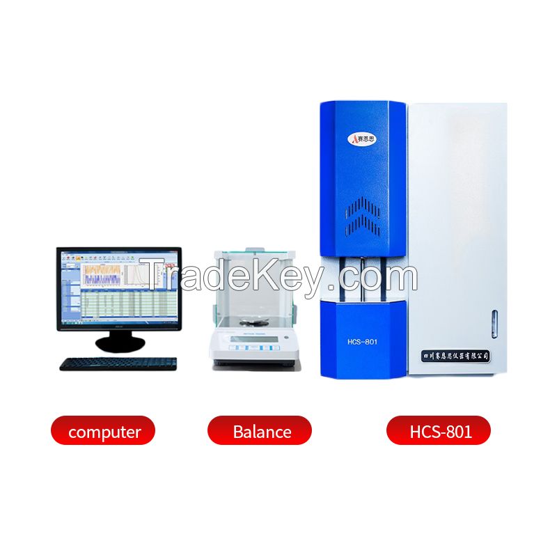 HCS-801 High Frequency Infrared Carbon and Sulfur Analyzer By Sichuan ...
