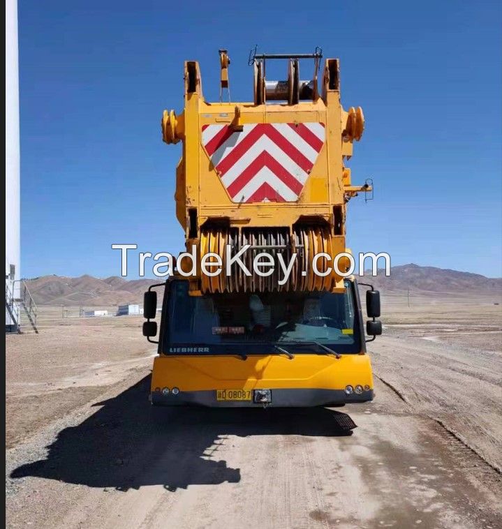 500ton used mobile crane heavy equipment LTM1500/8 By Shanghai Xinhe ...