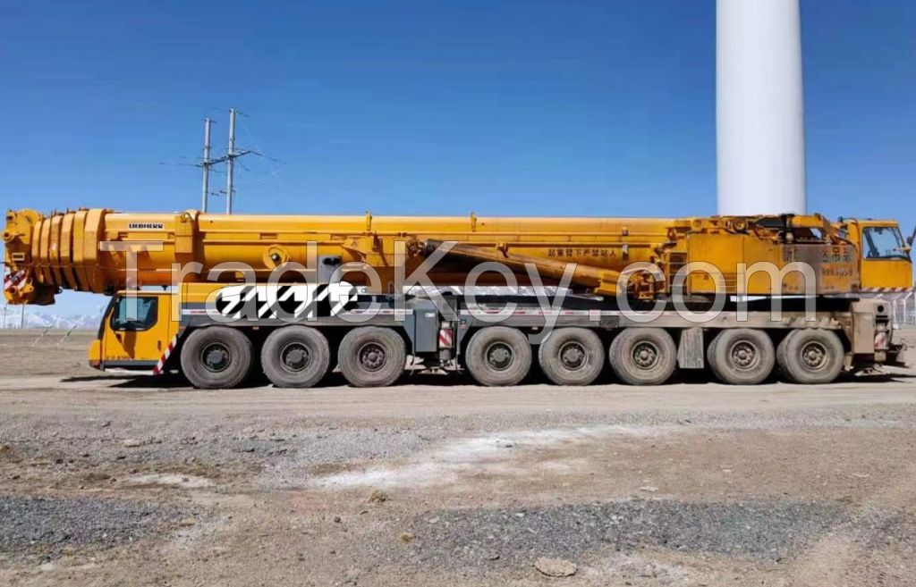 500ton used mobile crane heavy equipment LTM1500/8 By Shanghai Xinhe ...