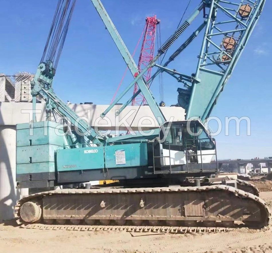 250Ton Kobelco used crawler crane Kobelco CKE2500 used crane made in ...