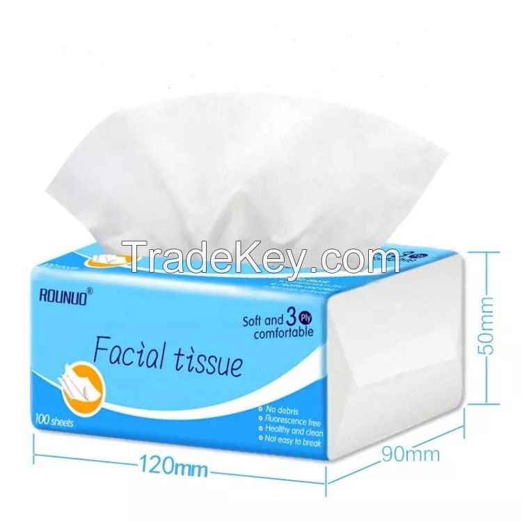 bamboo facial tissue for japan By Shangrao Yiningdai paper products co ...