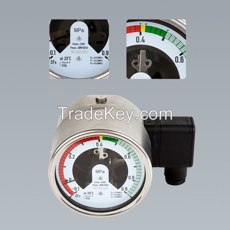 SF6 density relay By Xi'an Hengruifeng Electric Co., Ltd,