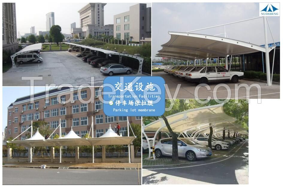 Membrane structure parking shed, Tensioned Membrane structure By ...
