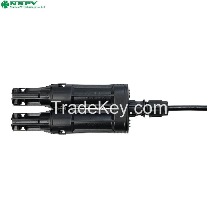 Pluggable Solar Branch Inline Fuse Connector IP68 PV Panel Connection ...