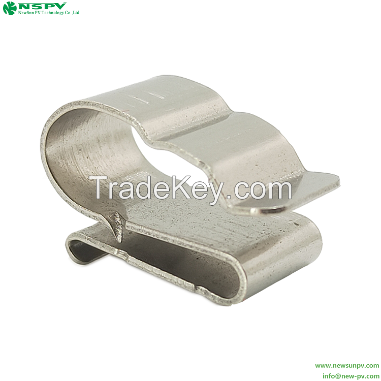 301 Stainless Steel Solar Cable Clip solar panel wire management clips ...